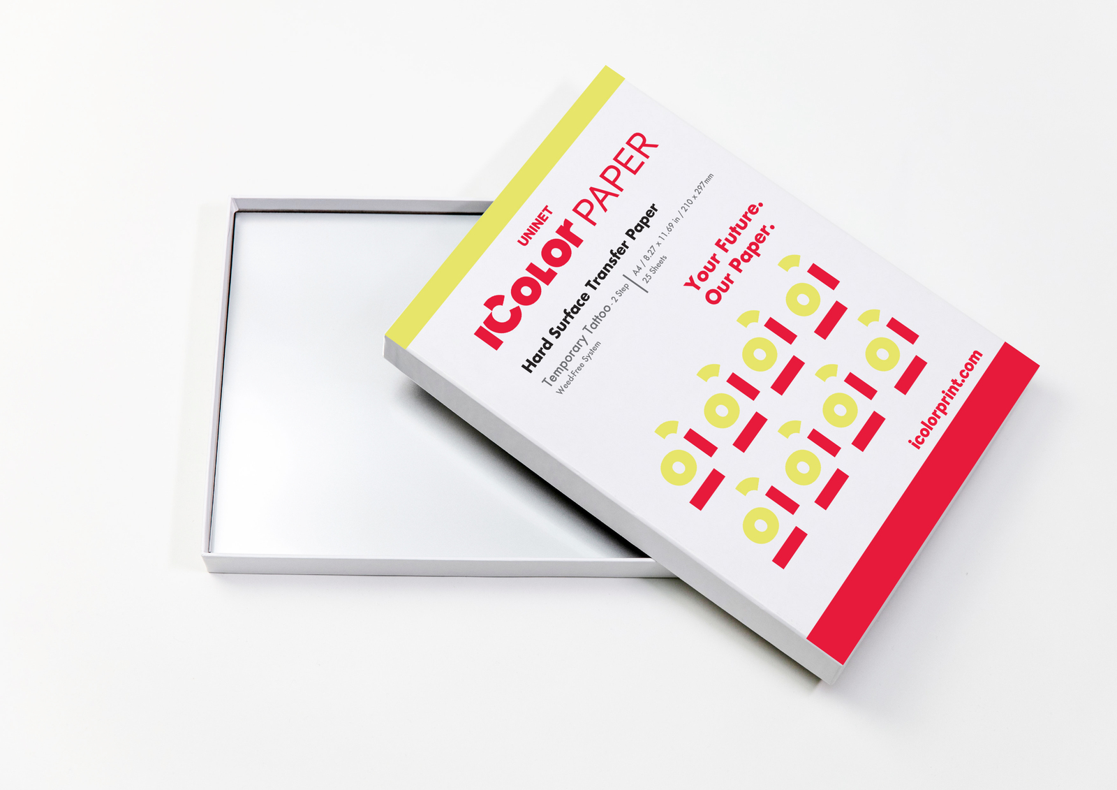 IColor Temporary Tattoo 2 Step Transfer and Adhesive Paper Kit - A4 Size